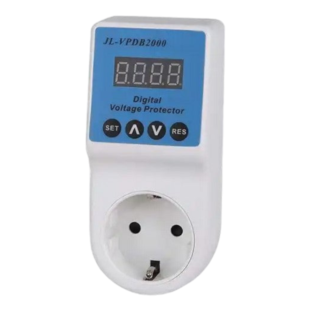 Adjustable Digital Voltage Protector – Beirut Mega Store