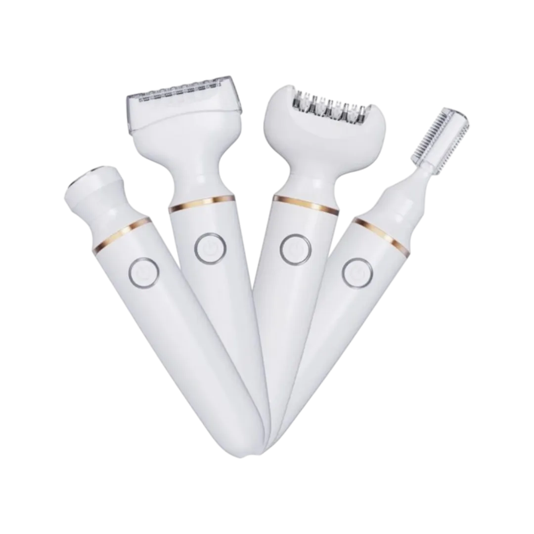 Professional 3 in 1 Rechargeable Electric Shaver Hair Removal Razor fo ...